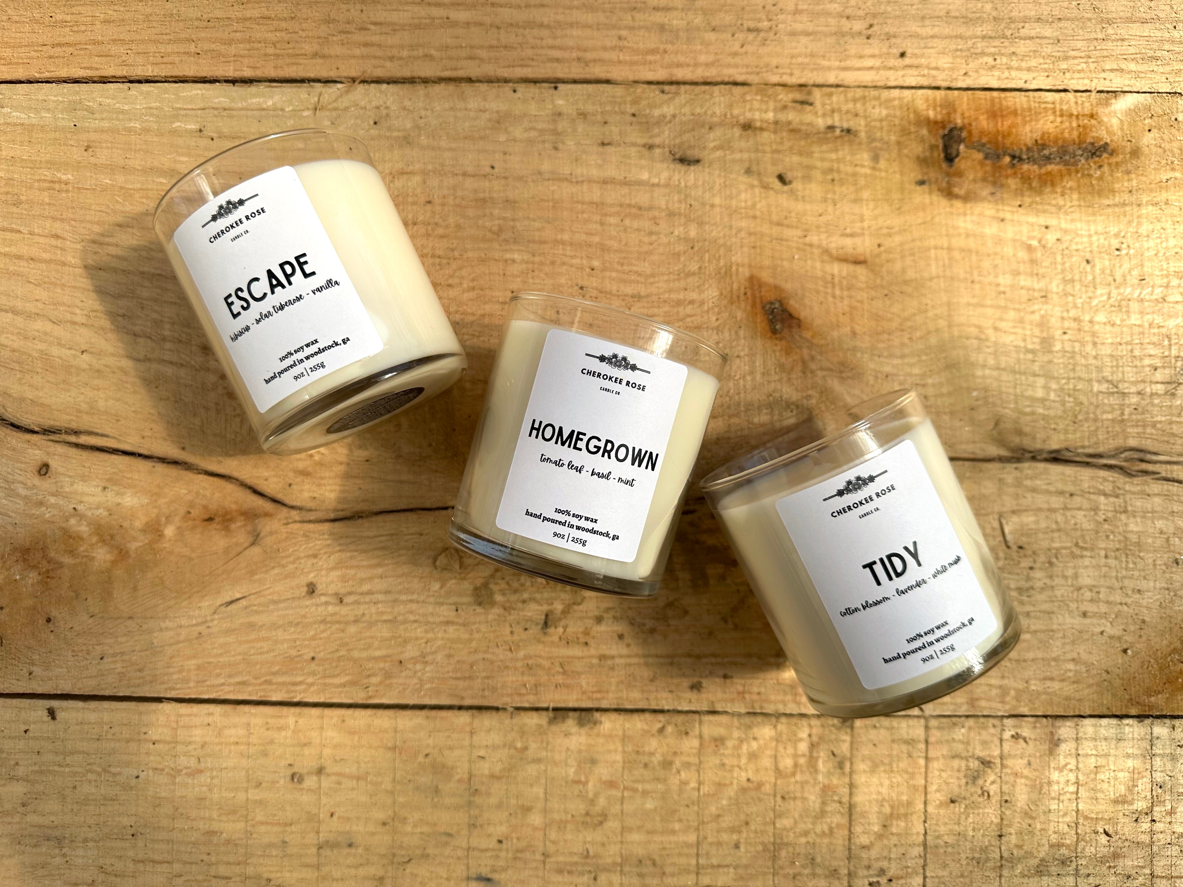 Hand Poured Home Fragrance Products – Cherokee Rose Candle Company